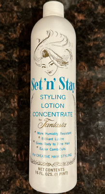 Fantasia Set ' N ' Stay STYLING LOTION CONCENTRATE 16 fl.oz. *NEW *FREE ...