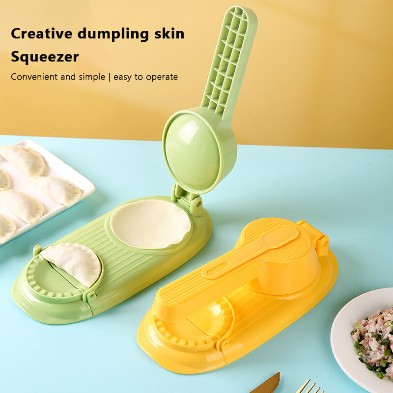Dumpling Maker Wrapper Presser Manual Labor-Saving Ravioli Dough Skin ...