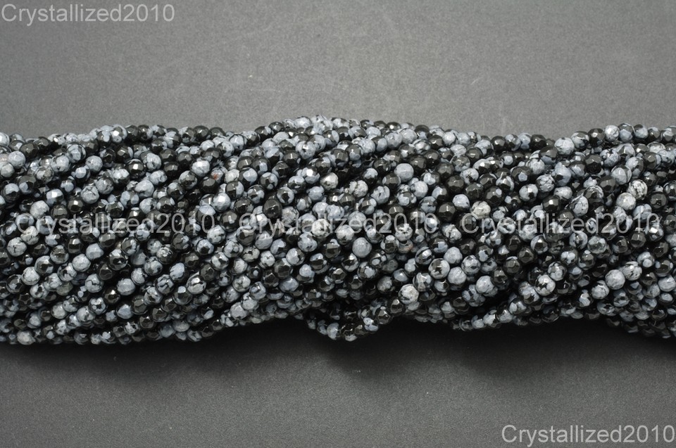 AAA Natural Gemstones Faceted Round Beads Crystal Quartz Amethyst 2mm ...