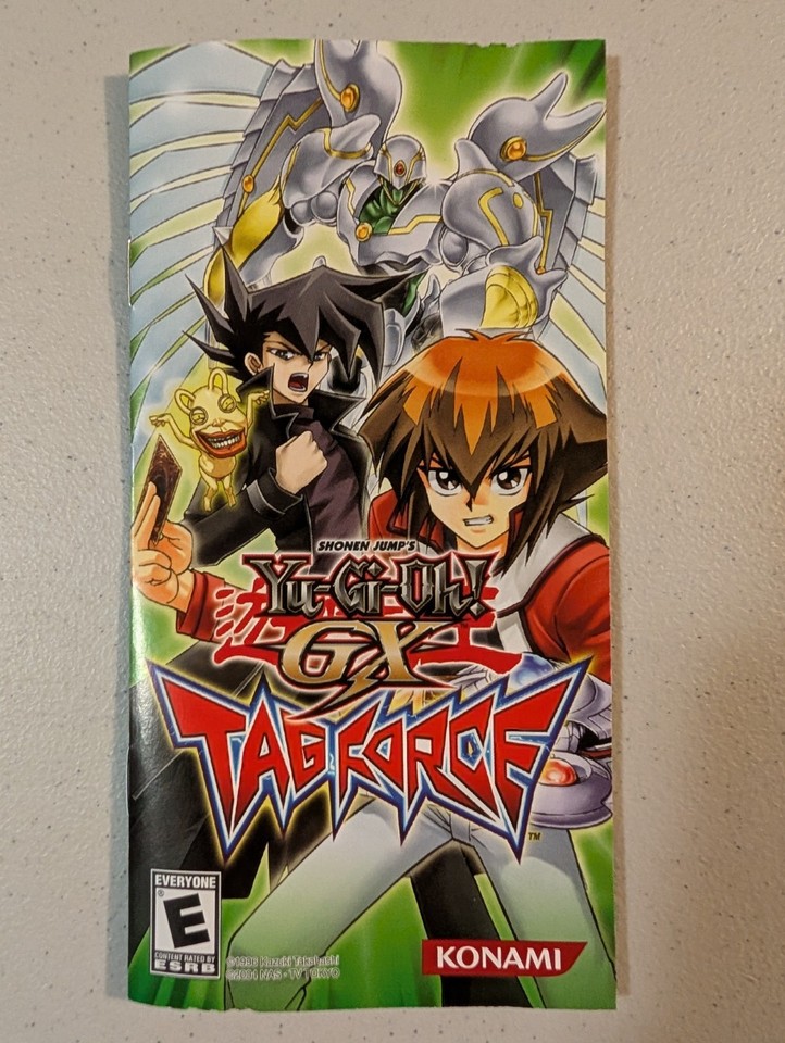 Yu-Gi-Oh GX Tag Force (Sony PSP, 2006) Complete In Box CIB - Without ...