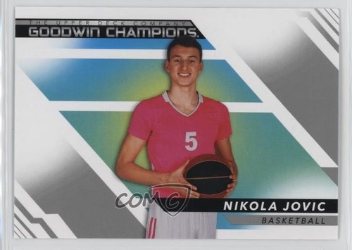 2022 Upper Deck Goodwin Champions Horizontal Nikola Jovic #83 Rookie RC ...