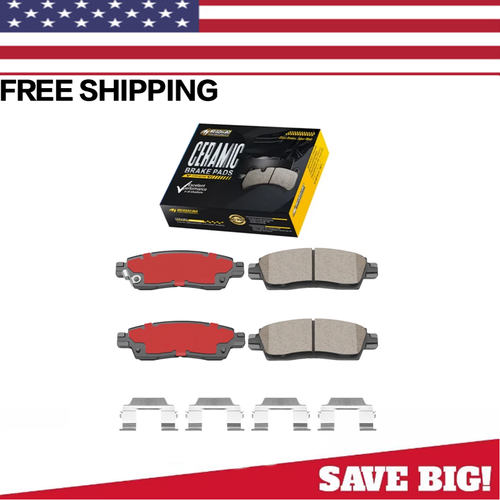 Rear Ceramic Brake Pads for Trailblazer Enclave Rainier SSR Outlook ...