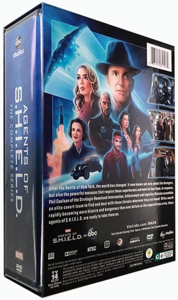 Marvel Agents Of Shield Complete Series Seasons 1-7 (DVD) BRAND NEW ...