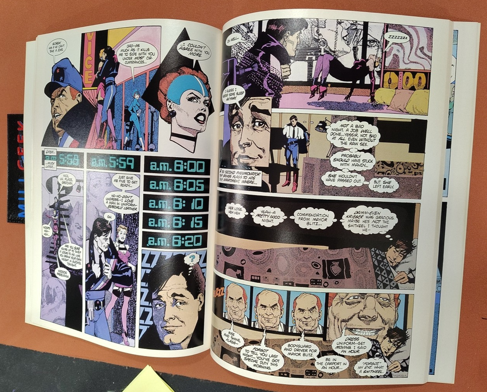 AMERICAN FLAGG HARD TIMES 1985 FIRST COMICS GRAPHIC NOVEL HOWARD ...