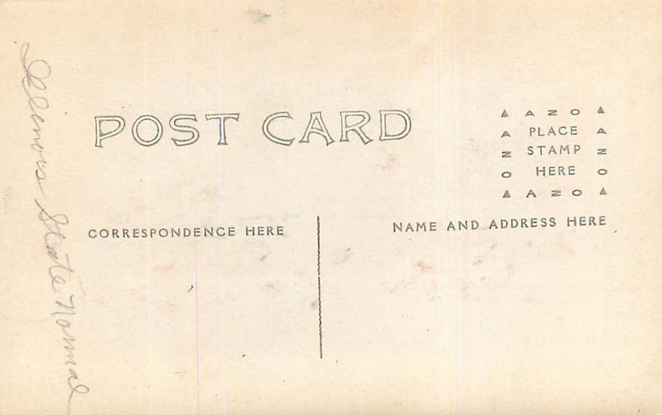 Real Photo Postcard Illinois State Normal University Football Squad ...