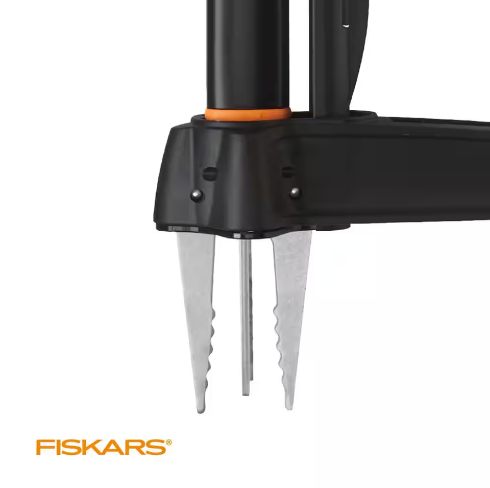 Fiskars 34in Stand up 4 Claw Garden Weeder Easy-Grip Handle | eBay
