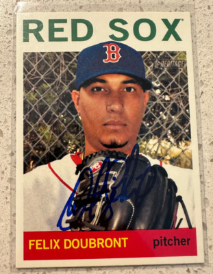 Felix Doubront Autograph Rare Boston Red Sox | eBay