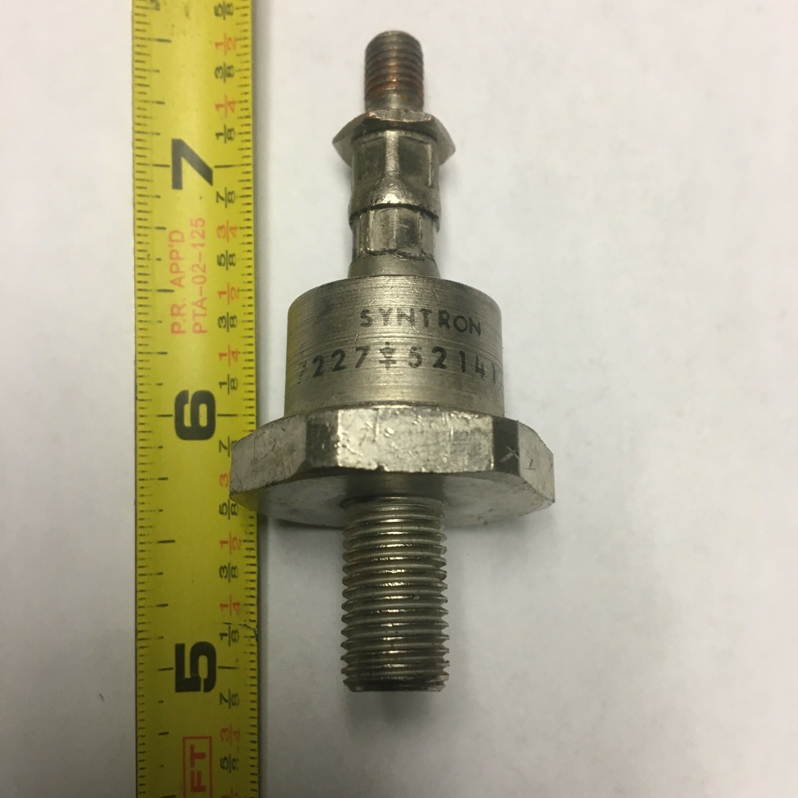 SYNTRON Large 125 Amp Power Stud Diodes/Rectifiers P/N 5214179 LOT OF 4 ...