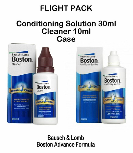 Bausch Lomb Boston Advance Hard RGP Contact Lens Solution Cleaner ...