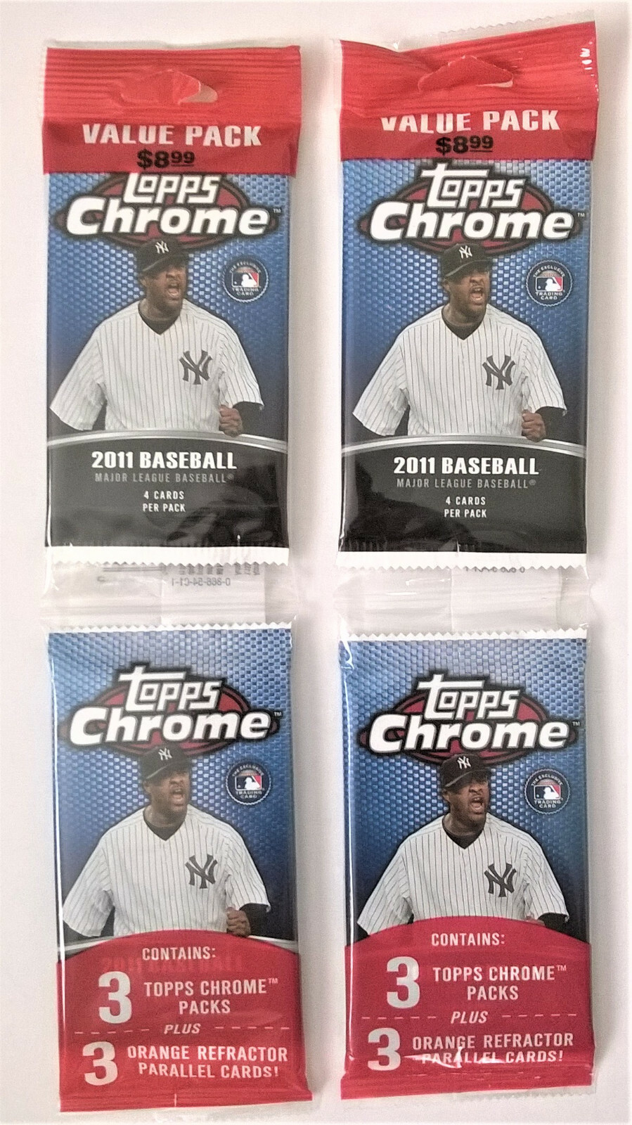 2011 Topps Chrome Baseball (2x) Value Pack possible FREEMAN RC for sale ...