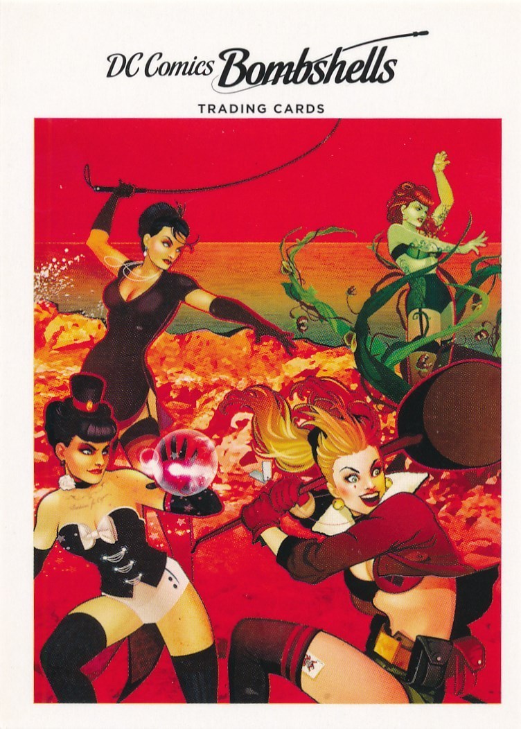 H13 HARLEY QUINN ZATANNA CATWOMAN 2017 Cryptozoic DC Bombshells COVERS card | eBay