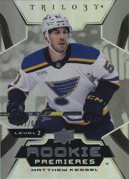 2023-24 Upper Deck Trilogy - Uncommon Rookies Matthew Kessel #175 /699 ...