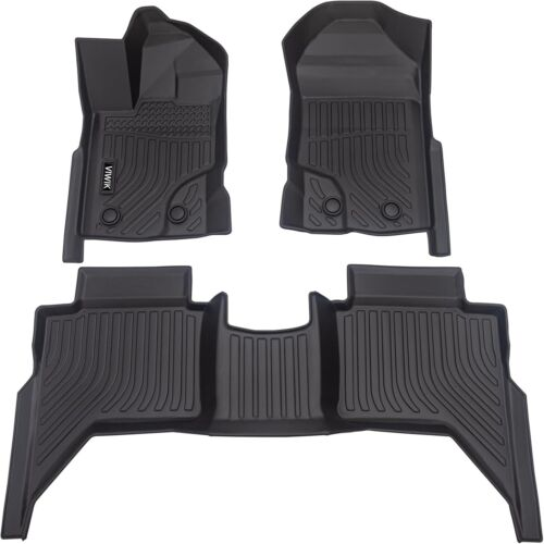 1set TPE Floor Mats Liners for Ford Ranger SuperCrew cab 2019-2023 NEW ...