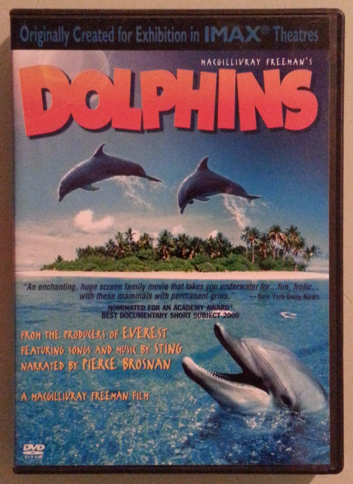 macgillivray freemans DOLPHINS DVD 2 disc set includes insert ...