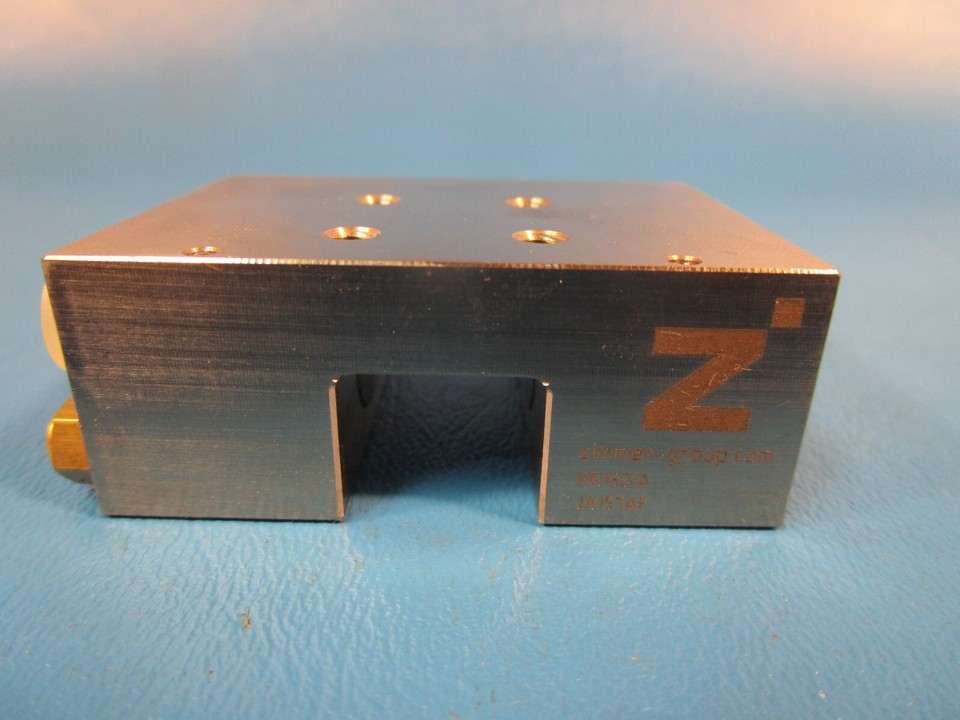 ZIMMER MK1501A, CLAMPING ELEMENT, PNEUMATIC, NORMALLY OPEN, 15 MM RAIL ...