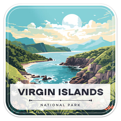 Virgin Islands National Park USA Vinyl Decal Car Bumper Sticker | eBay