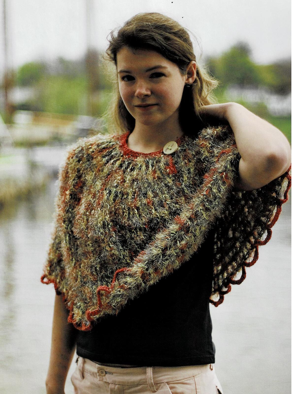 Flare Essence Poncho Crochet Pattern Instructions | eBay