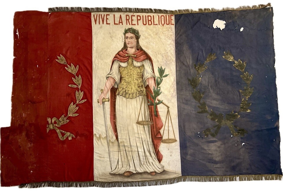 Historic French Republic Pre WW1 WWI World War 1 France Patriotic Flag ...