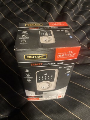 Defiant SMART Deadbolt w/ SMART Plug Gateway HUBSPACE (NEW) | eBay