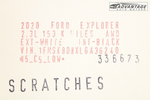 2020-2024 FORD EXPLORER REAR ROOF OVERHEAD DOME LIGHT READING MAP LAMP ...