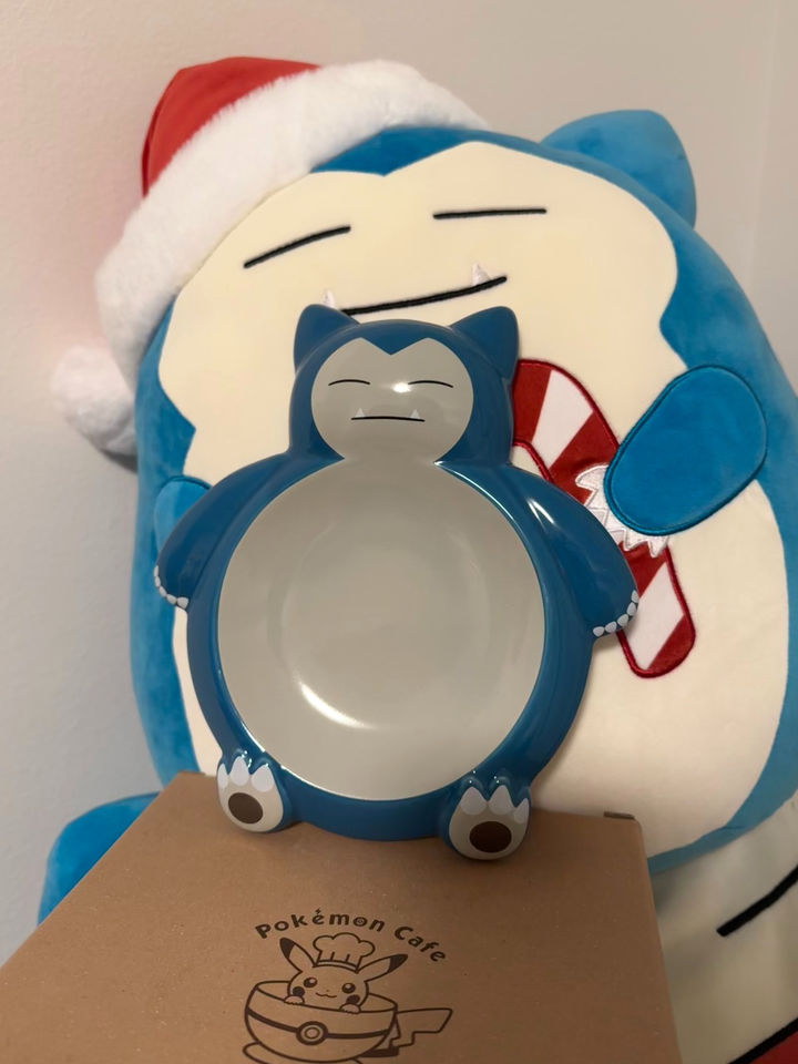 Pokemon Cafe Snorlax Plate Japan Limited Snorlax Bowl / Plate Ceramic ...