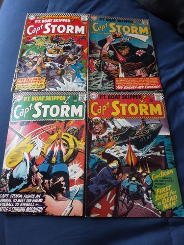 Capt.storm No 12,15,16,17,18 Published By National Periodical 1966 | eBay