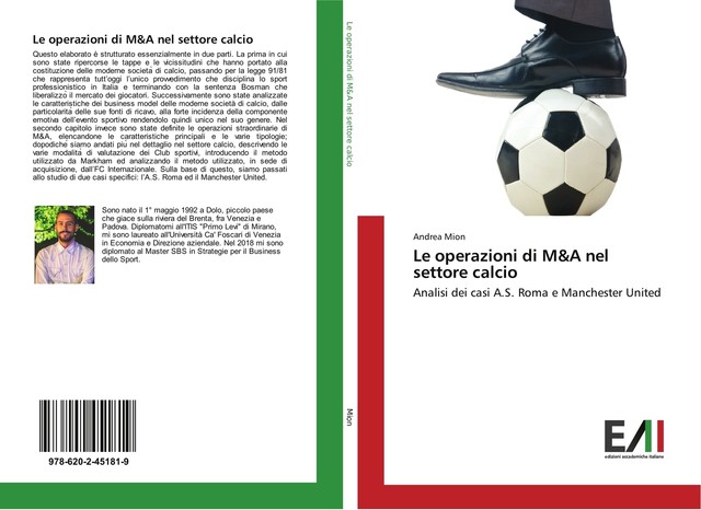 Le Operazioni Di M&A Nel Settore Calcio von Andrea Mion (2018 ...