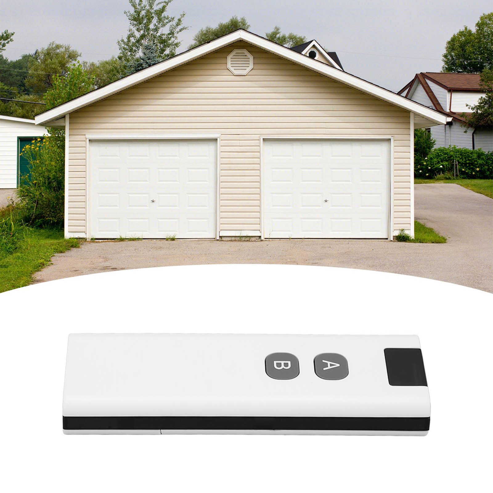 2 Button Long Range Remote Control Switch Wireless 433MHZ Transmitter ...