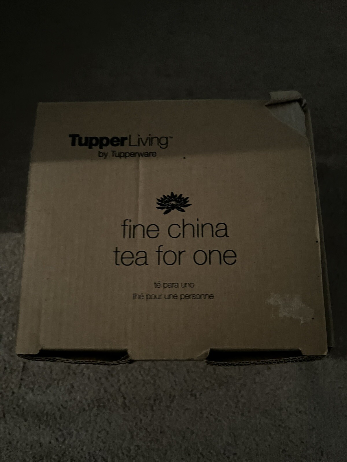 Tupperware Tupper Living Fine China Tea For One Teapot | eBay