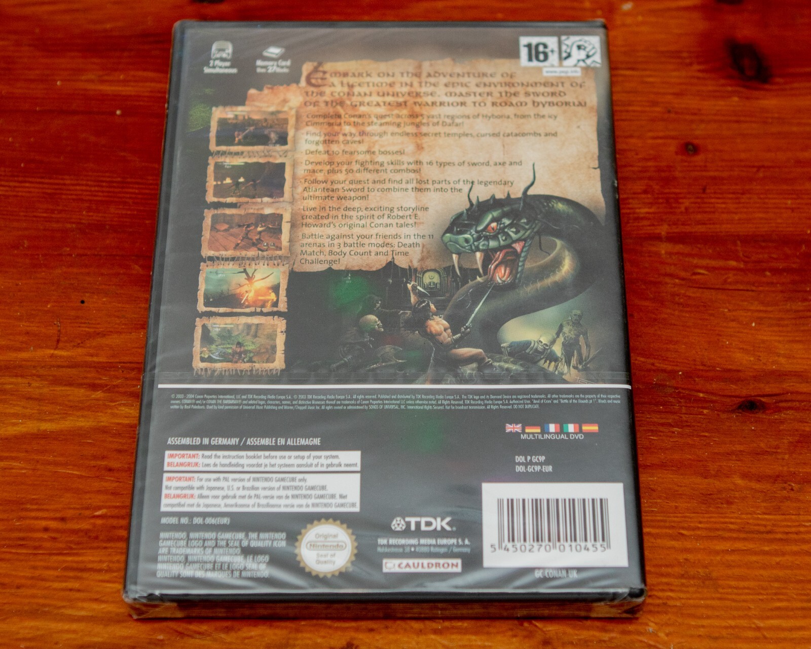 Conan - Nintendo Gamecube game - new / sealed - UK PAL | eBay UK