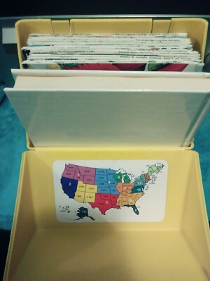 National Geographic Close Up USA Map Set 1978 | eBay