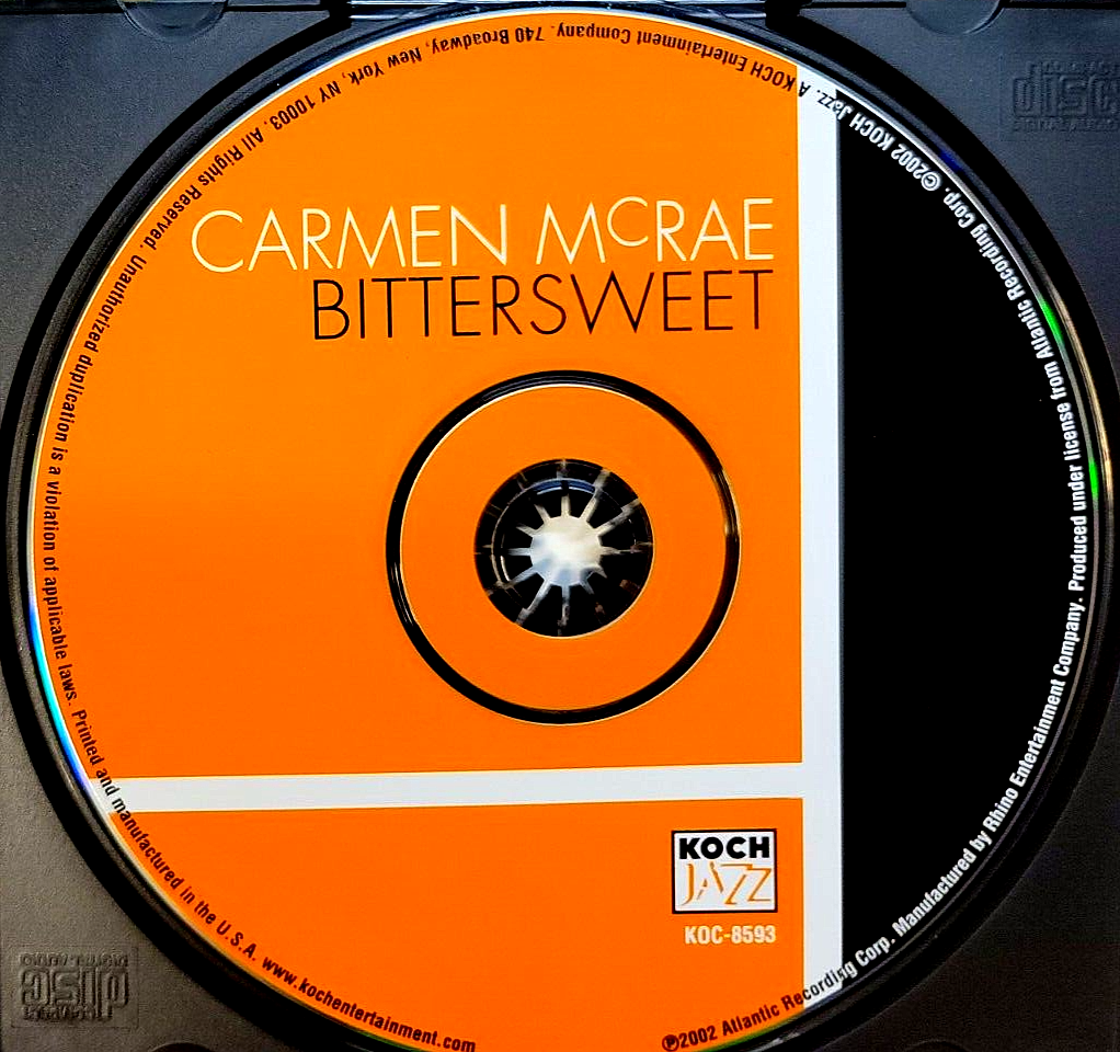 Carmen Mcrae - "Bittersweet" - ( CD - Koch Jazz Records ) | eBay