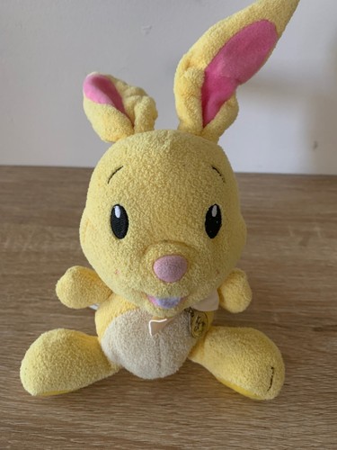 Leap Frog Baby - "BunBun" Yellow Rabbit Bunny 2005 Plush Soft Toy 26cm ...