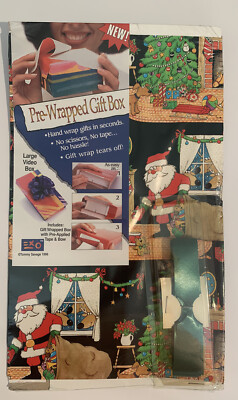 Vintage 1996 Holiday Christmas Prewrapped Gift Box with Bow Sealed | eBay
