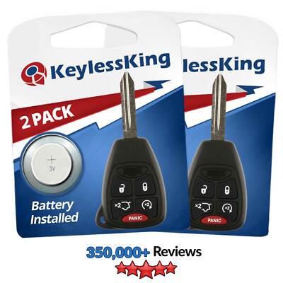 Fits 2008-2012 Jeep Liberty Keyless Entry Remote Car Key Fob ...