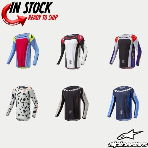 2024 ALPINESTARS TECHSTAR JERSEY OFF ROAD MOTOCROSS - PICK SIZE & COLOR ...