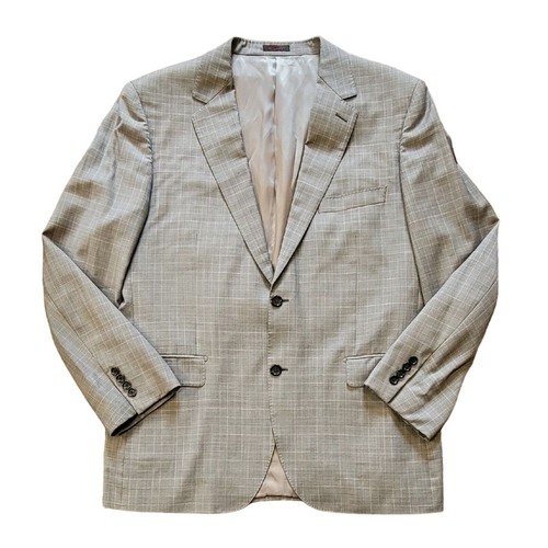 Byron British Style Mens Size 44R Flowing Chestpiece Canvas Wool Sports ...