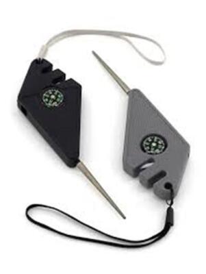 Outdoor multitool sharpener knife Fish Hook Diamond Tungsten Ceramic ...