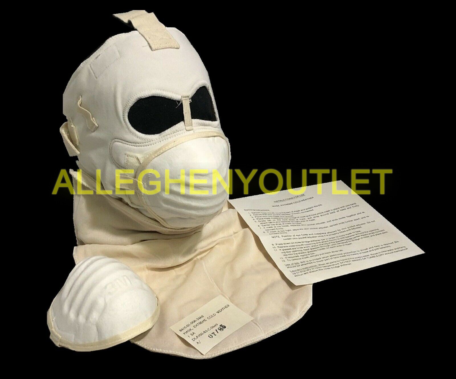 US MILITARY SURPLUS EXTREME COLD WEATHER FACE MASK w/ FILTERS | eBay
