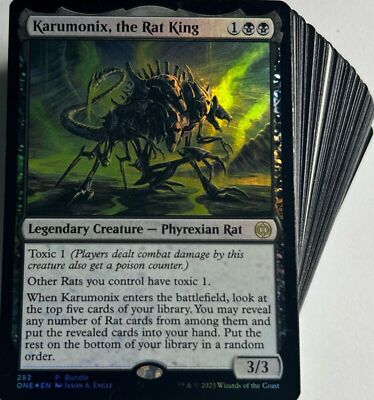 ***Custom Commander Deck*** Karumonix, the Rat King - Poisonous Rats ...