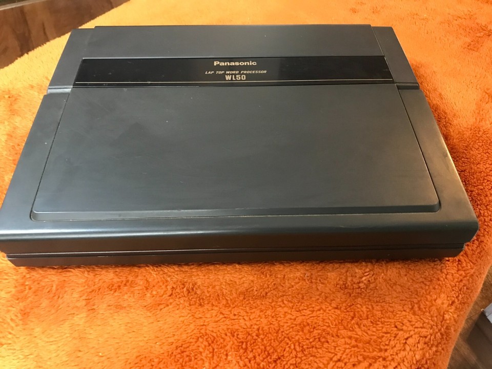 Panasonic KX-WL50 Laptop Word Processor WL50 lap top computer keyboard ...