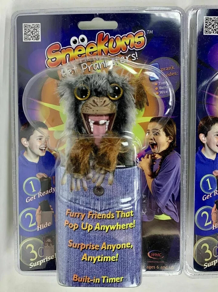 Halloween Monkey Prank Sneekums Pet Pranksters Furry Friends - "SNITCH ...