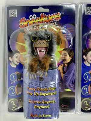 Halloween Monkey Prank Sneekums Pet Pranksters Furry Friends - "SNITCH ...