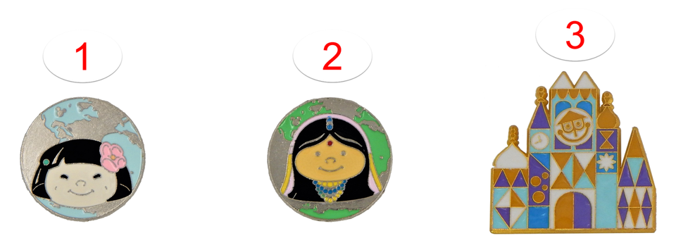 It's A Small World Theme Individual Pin Disney World Trading Pins ...