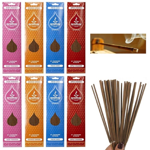 160 Incense Sticks Assorted Concentrated Scents Aromatherapy Burning ...