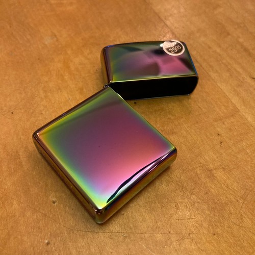 Genuine Zippo Spectrum windproof Lighter CASE ONLY No Insert/Box | eBay