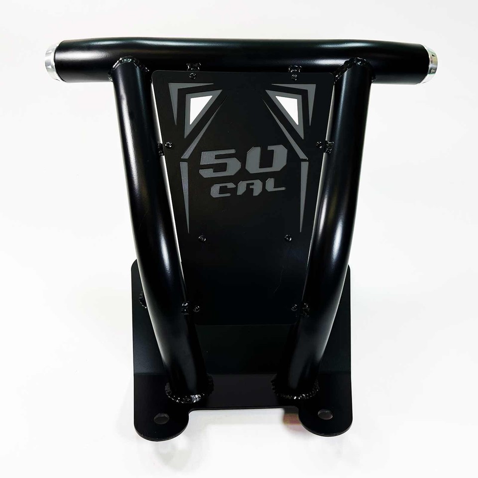 50 Caliber Racing Polaris RZR Pro R Front Bumper Raw/Black with End ...