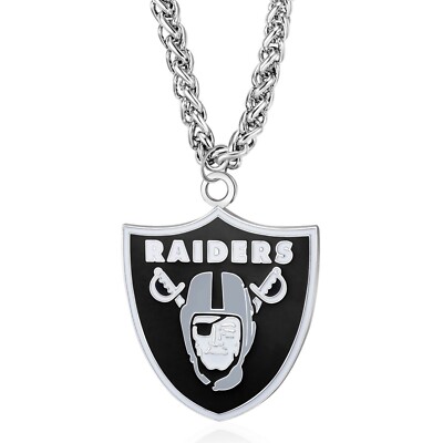 Las Vegas Raiders Officially Licensed NFL Pendant Chain Necklace - Gift ...