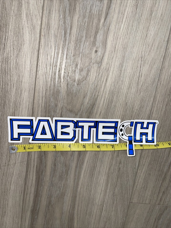 FABTECH Racing Decal Stickers Blue Offroad UTV Overlanding Ultra4 Bitd ...