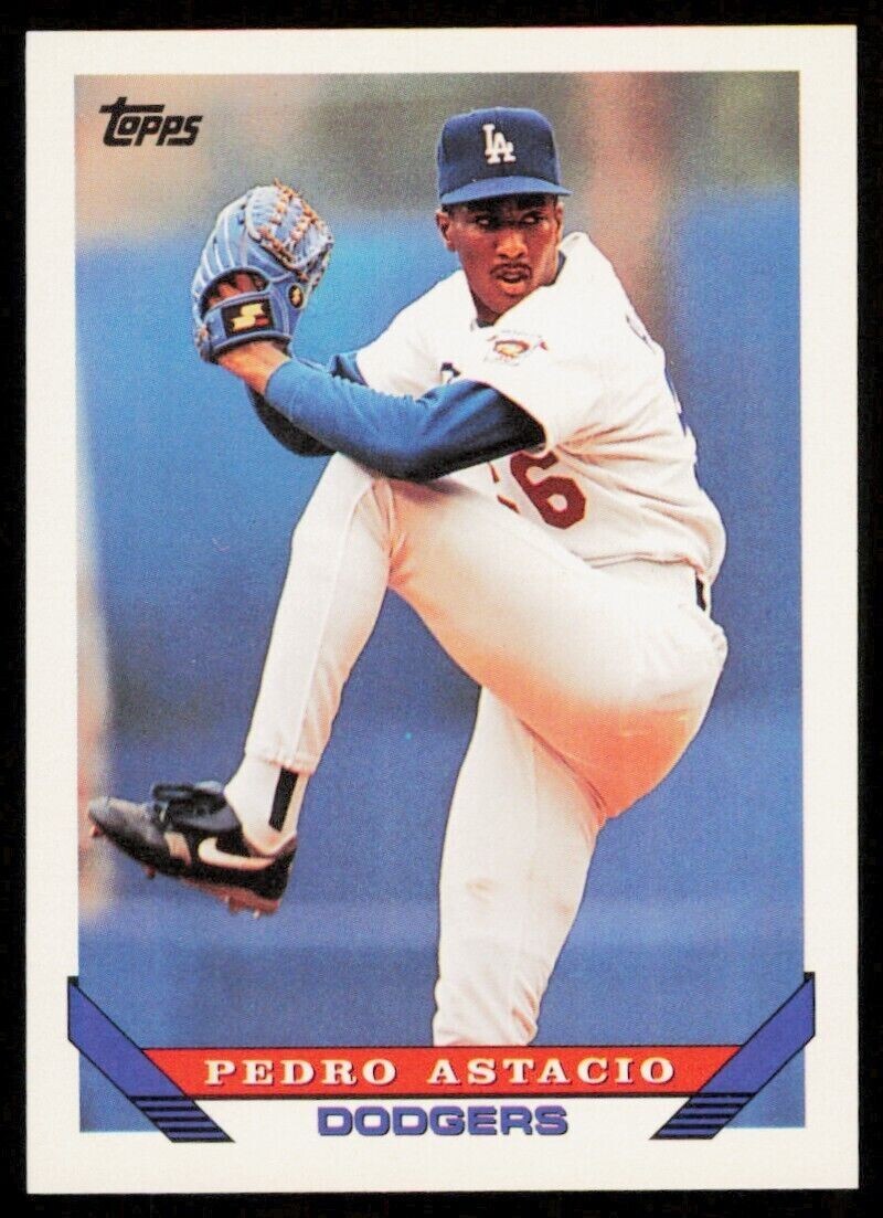 1993 Topps Pedro Astacio Los Angeles Dodgers #93 | eBay